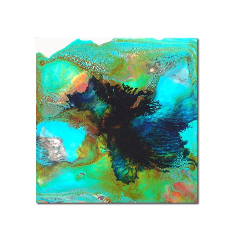 Modern Abstract Painting Reef Shadows Catherine Jeltes Original ...