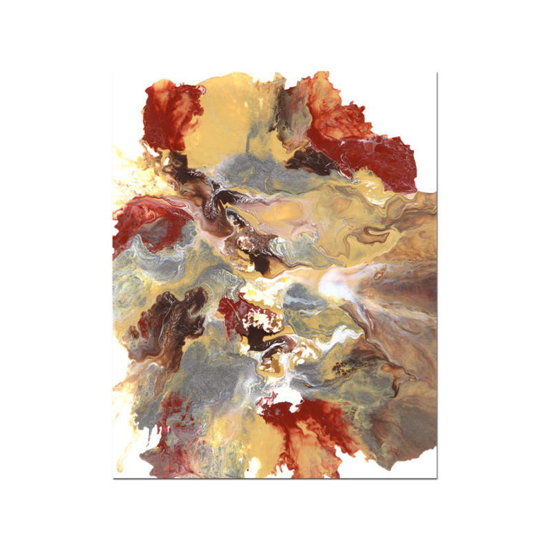 Abstract Art Landscape Painting Earth Tones Original Art - Acrylic on ...